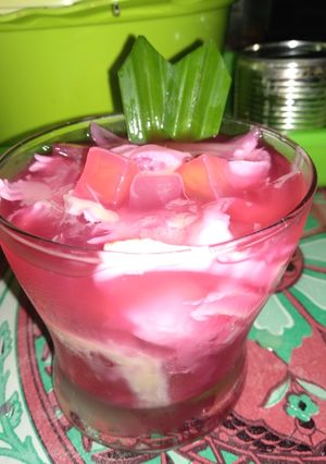 Resep Es Strup Kelapa Muda oleh hildaa - Cookpad