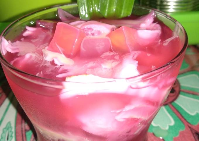 Resep ES Strup Kelapa Muda oleh hildaa - Cookpad