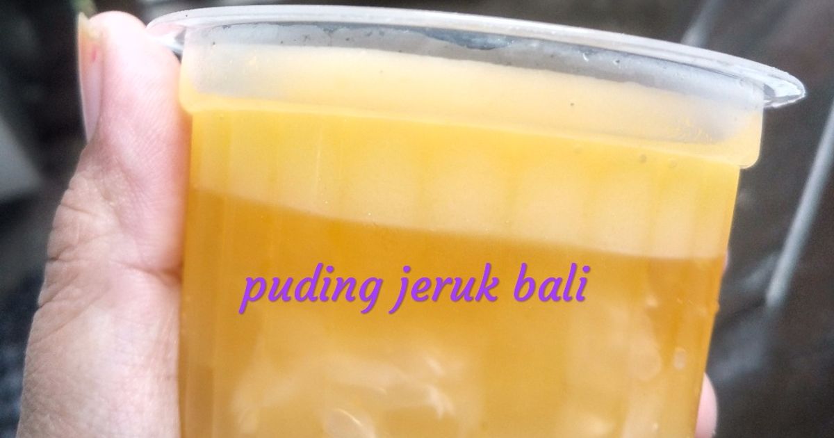 Resep jeruk bali susu rumahan enak dan mudah - Cookpad