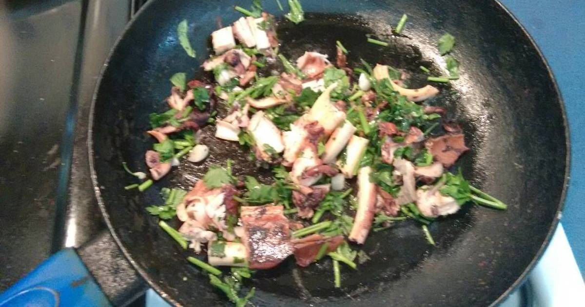 Pulpo frito - 291 recetas caseras- Cookpad