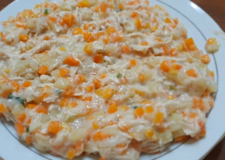 Resep : Isian risol rougut 5 Langkah yang Mudah