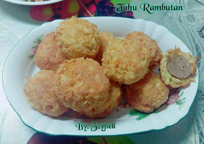 Resep Tah2u Rambutan isi Bakso oleh Zzyfiell Zambull - Cookpad