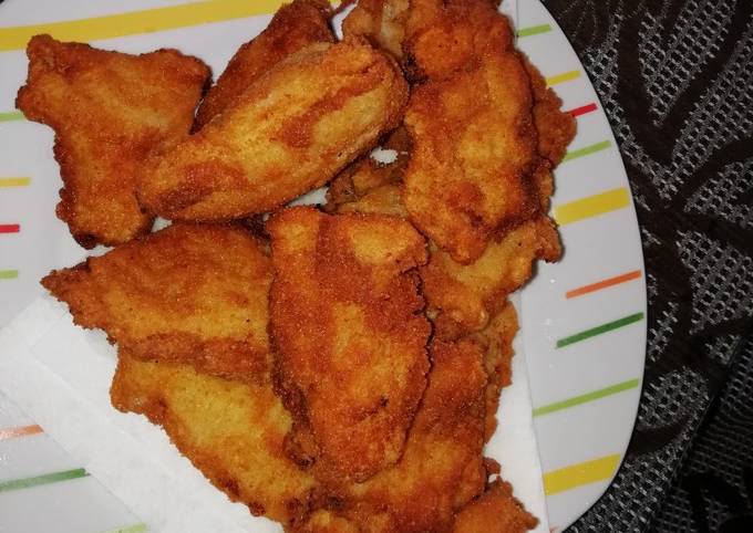 Pechugas de pollo fritas Receta de Maria - Cookpad