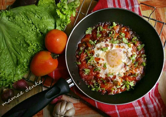 Resep Telur Mata Sapi Afrika simple oleh Mamae Denka - Cookpad