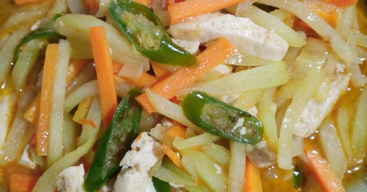 Resep Oseng Labu Siam oleh dapoer_sekartaji - Cookpad