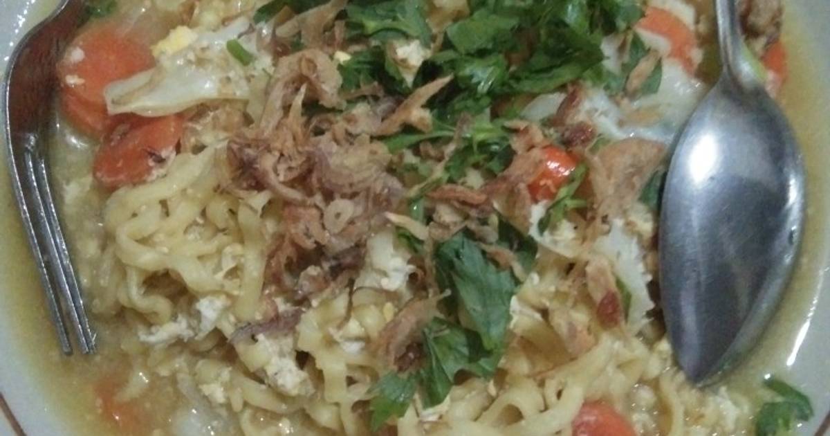 34 resep mie rebus telur pedas mie rebus telur nyemek enak dan mudah - Cookpad