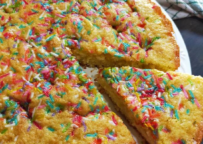 Resep Simple One Egg Cake oleh Dinda Ayu - Cookpad