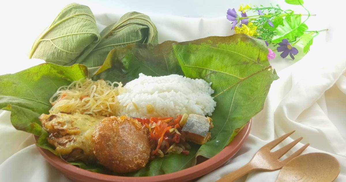 Resep Nasi jamblang minimalis oleh Eliza Mahyawi - Cookpad