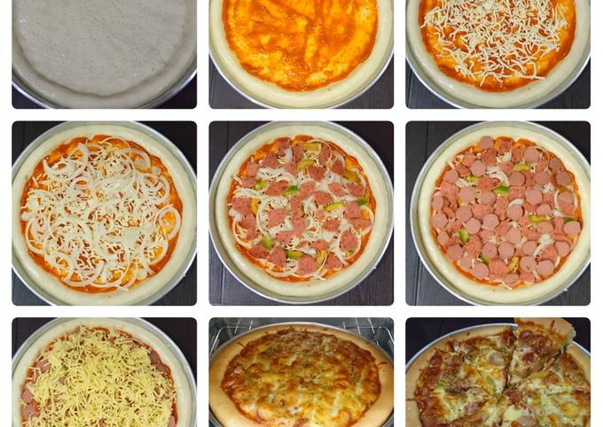 Resep Simple Pizza Rumahan oleh Kenyo's Kitchen - Cookpad