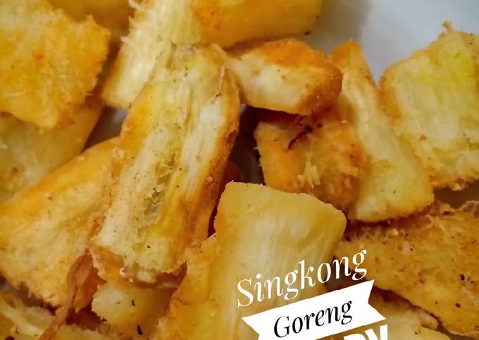 Resep Singkong Goreng Crispy oleh @Molly - Cookpad