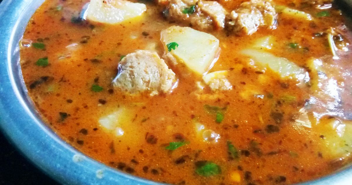 Aloo Soyabean Sabji Recipe by Chetan Varshney - Cookpad