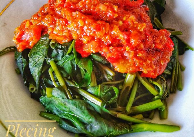 Resep Plecing kangkung Pedas (PKP) oleh NurulRk - Cookpad