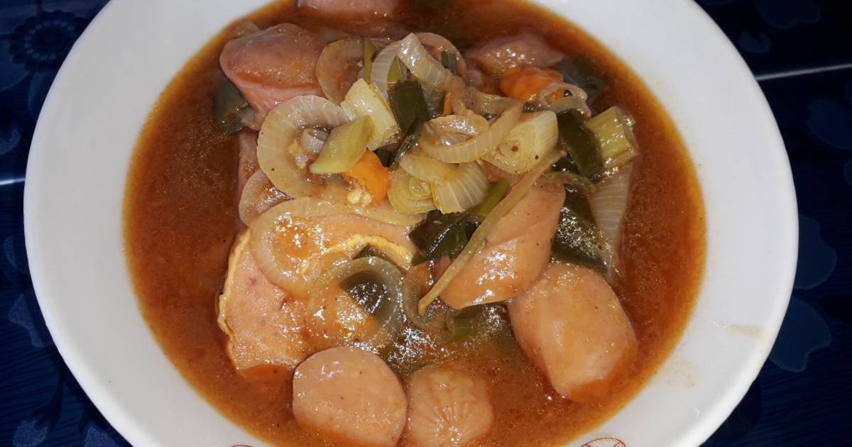 Resep Rollade&sosis Ayam saus Barbeque pedas oleh Ana Ricis - Cookpad