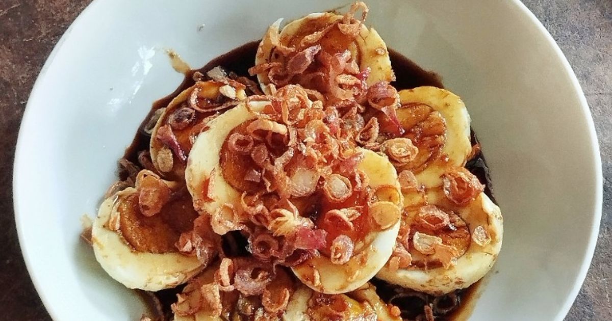 Resep Kai Luk Keuy (ไข่ลูกเขย) | Telur Menantu oleh Mey's Cila - Cookpad