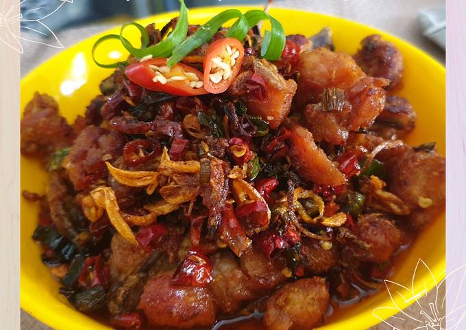 Resep Ayam Goreng Cabe Bawang oleh @Dapoer_Hanina - Cookpad