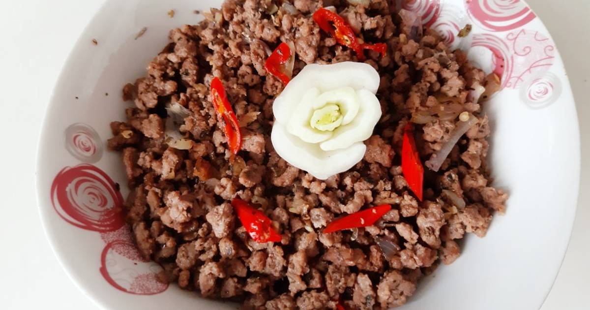 Resep Sapi basil thai (#443) oleh angel aje 💟 - Cookpad