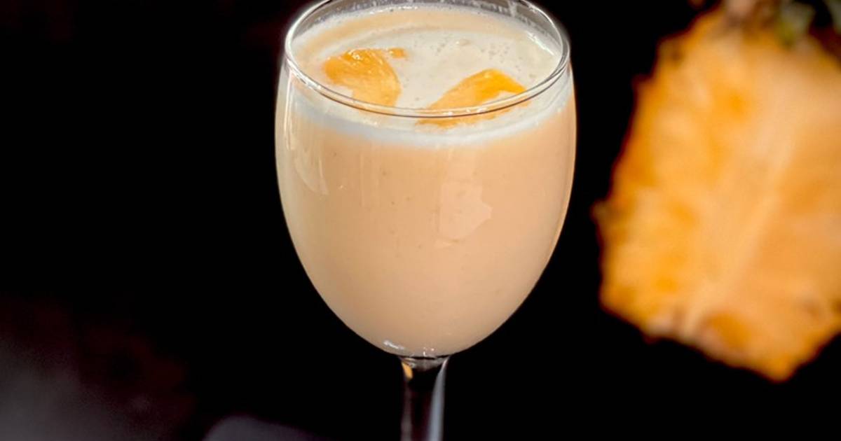 Resipi Jus Nanas Susu Samoa @ Vaifala 🇼🇸 (5 Bahan) oleh Sesimple ...