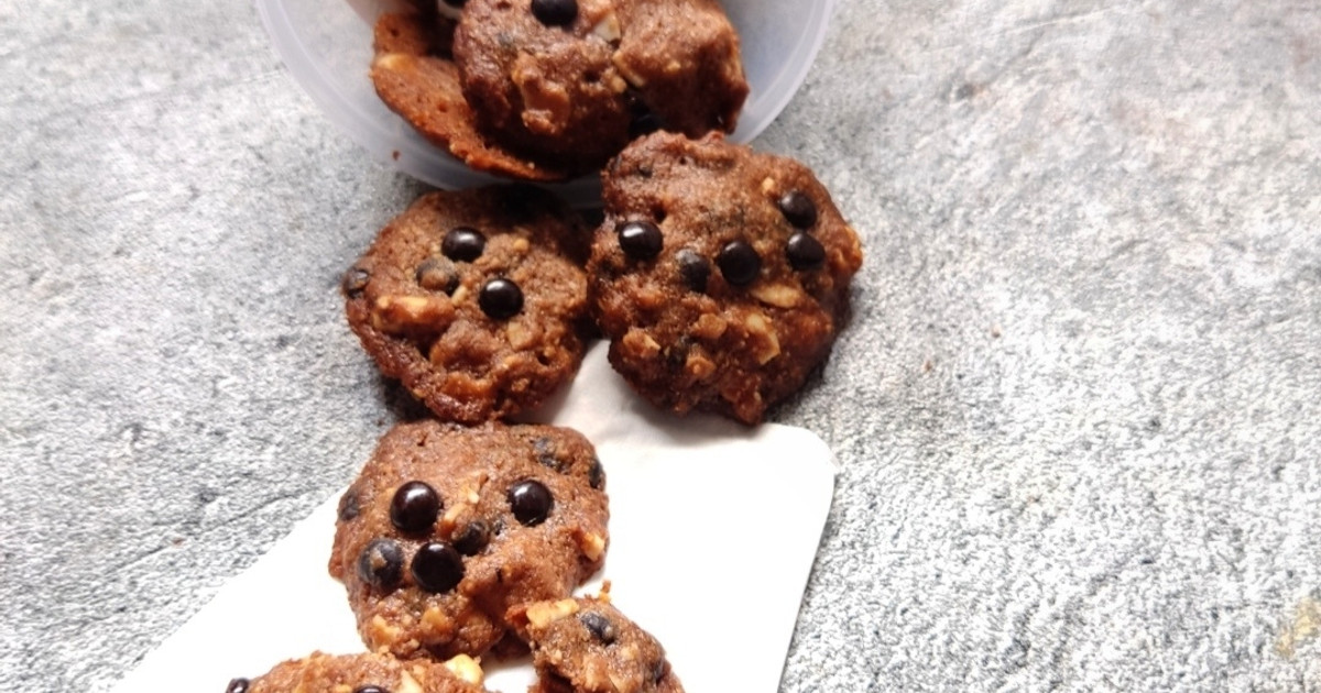 Resep Cookies Kacang Mede Almond (Choco Nuts Cookies) oleh Indah ...