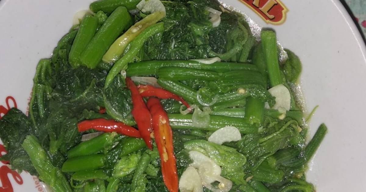 Resep Tumis pedas daun labu kuning oleh Rika Umminya Haikal Akbar Ihsan ...