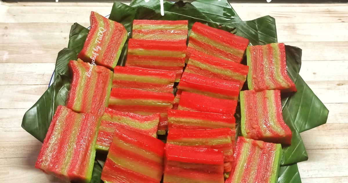 Resep Kue Lapis Beras oleh Lovelychef By TieDQ - Cookpad