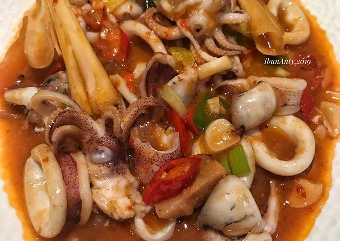 Resep Cumi Saus Padang oleh Giantry R Wulandari - Cookpad