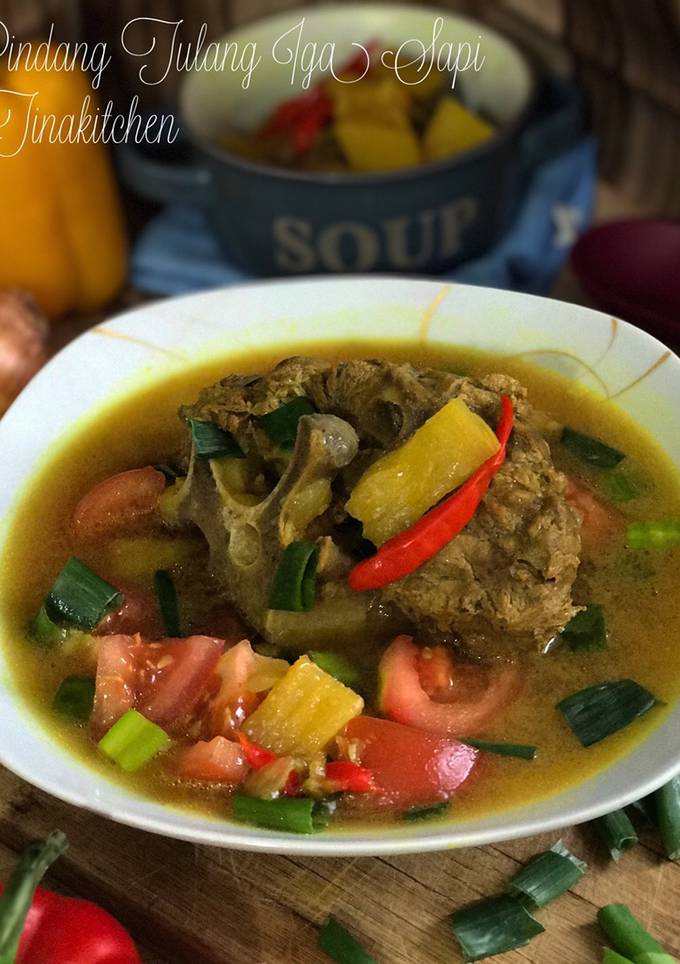 Resep Pindang Tulang Iga Sapi Nanas oleh Tinakitchen ( https://youtu.be ...