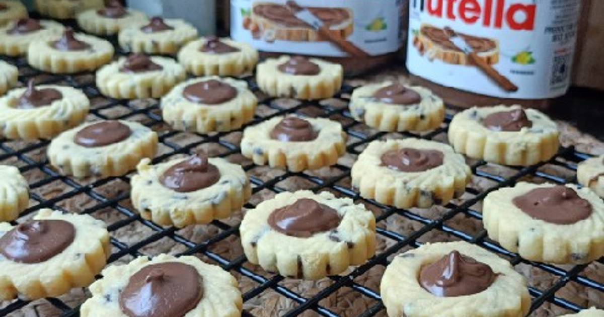Resipi Biskut Tart Nutella oleh mamy_kitchen89 - Cookpad