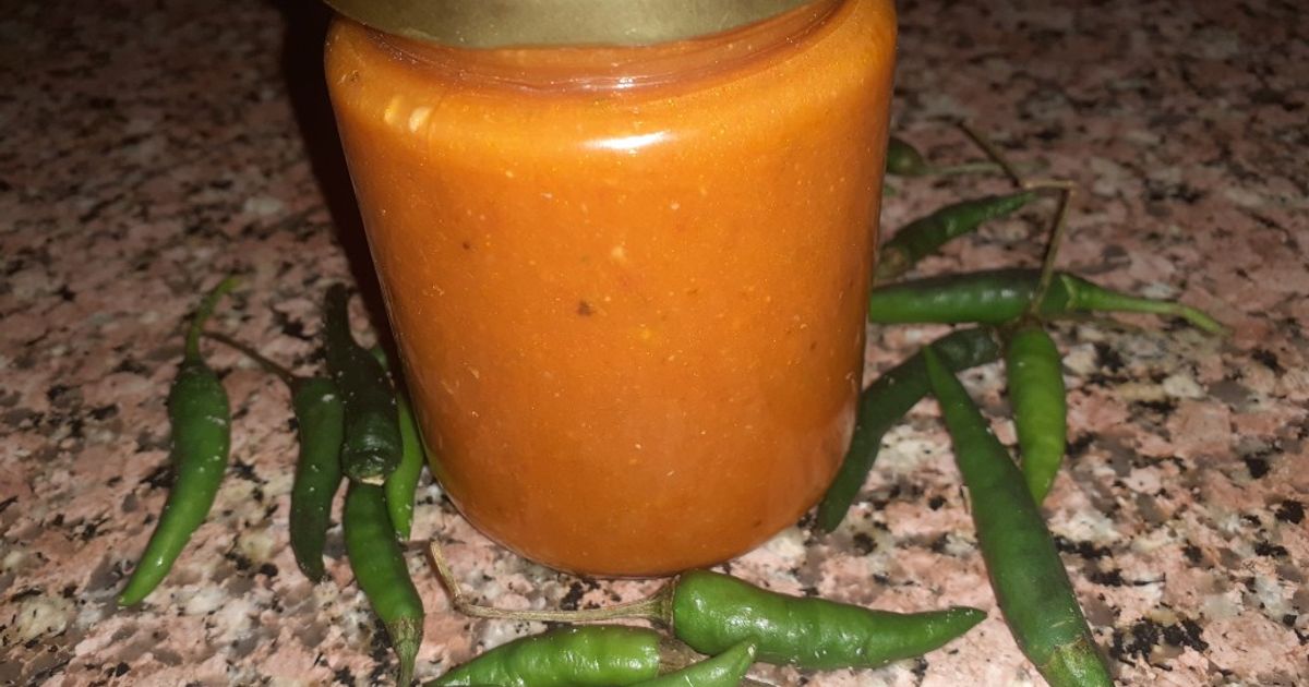 Chilli Chutney Aka Pilipili Ya Kukaanga Recipe by Angila Mwale - Cookpad