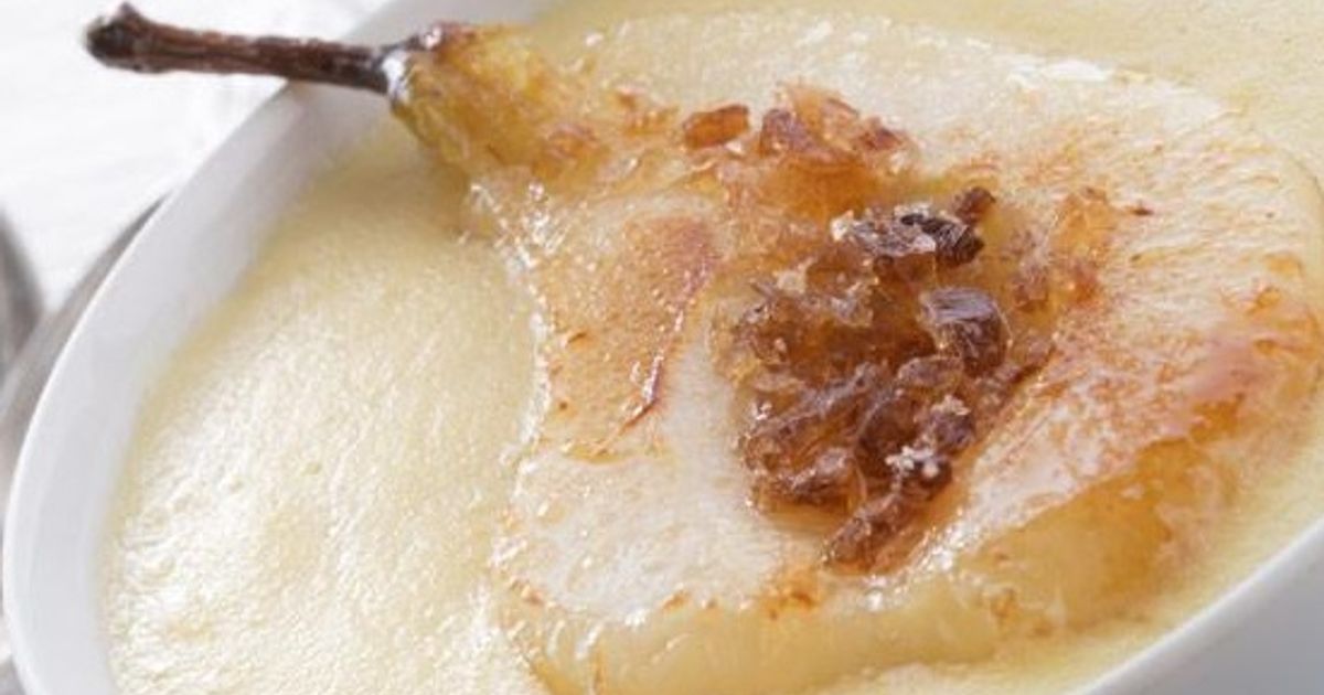 Peras Con Pasta De Almendras (Al Horno) Recipe by Daniel Muñoz Acevedo ...