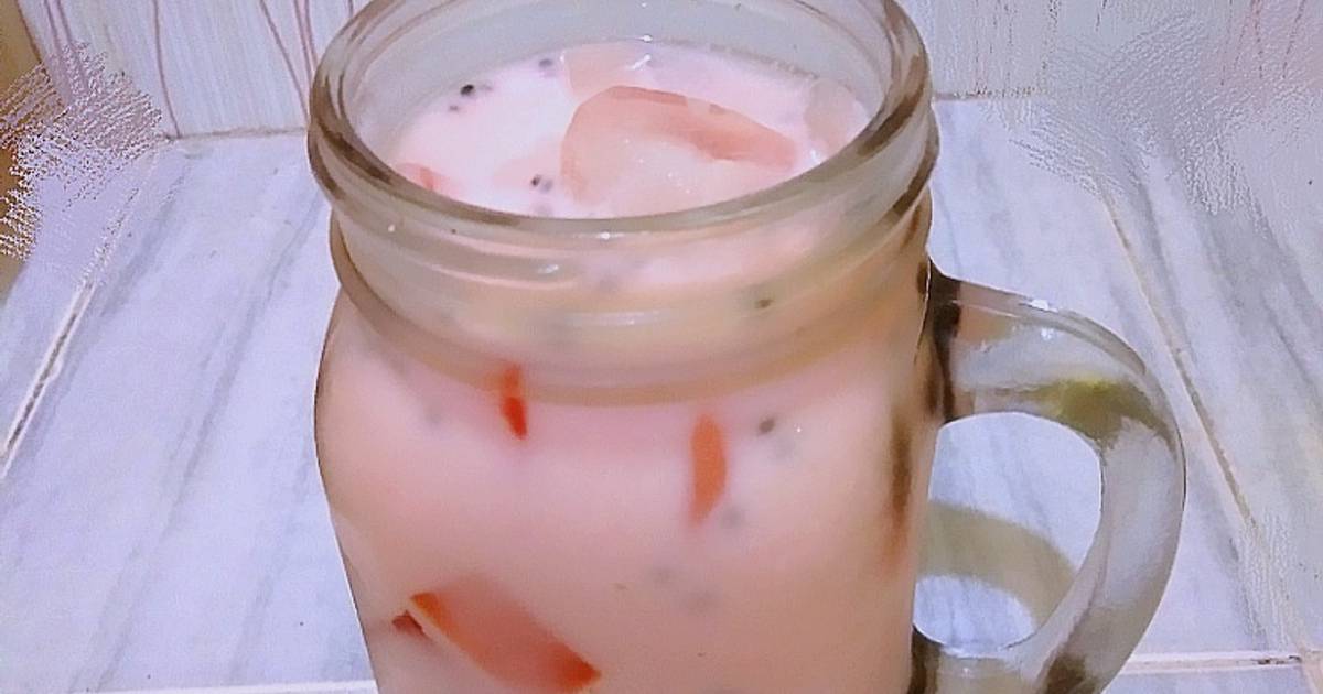Resep Es Bandung / Ais Sirap Bandung oleh Farisa Asma' - Cookpad