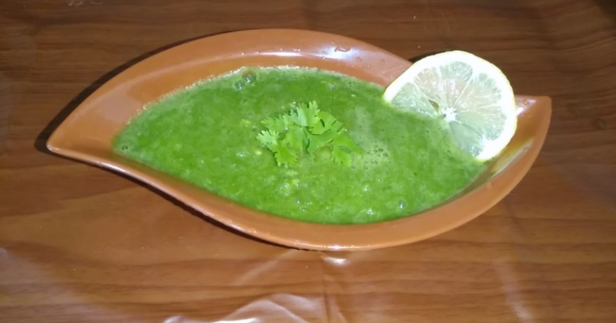 Green Chatni Recipe by Syeda Sarah Taha - Cookpad