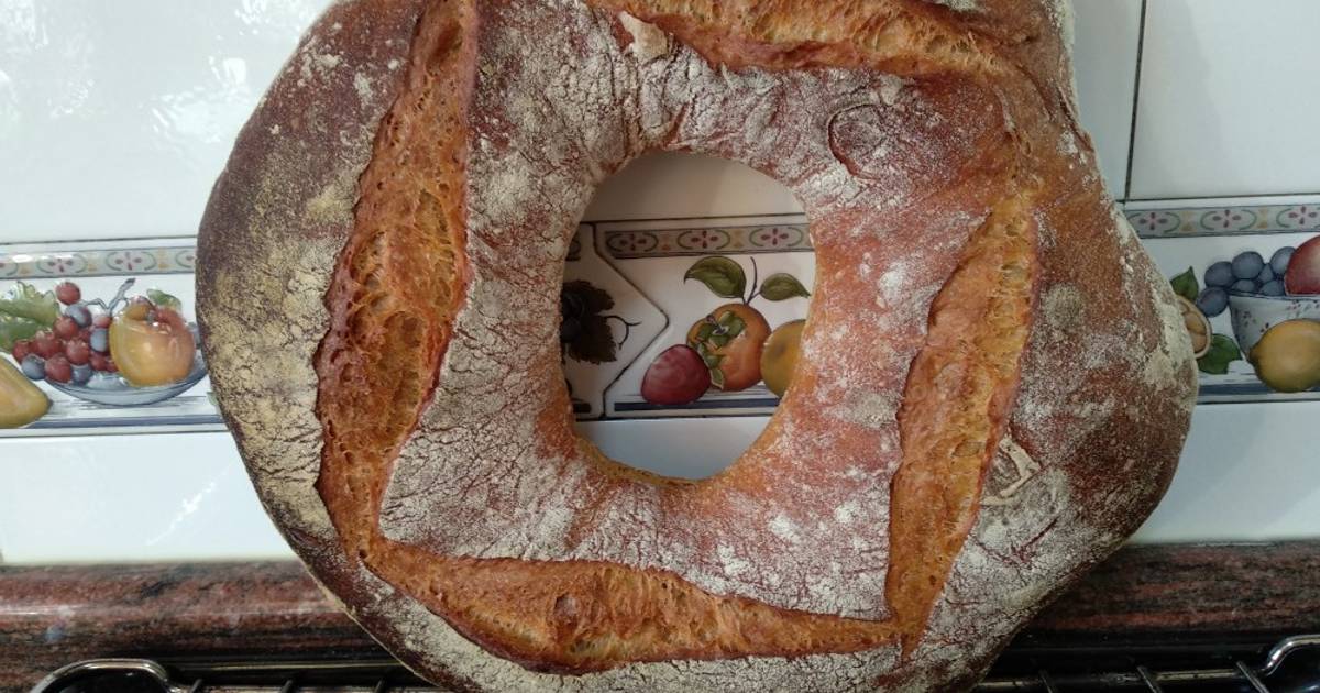 Bola de trigo con cerveza 1906 de Estrella Galicia (Pan gallego) Receta ...