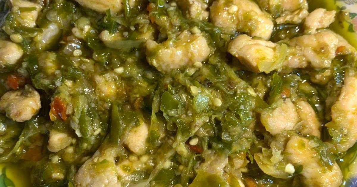 Resep Ayam fillet cabe ijo oleh Elavionasti - Cookpad