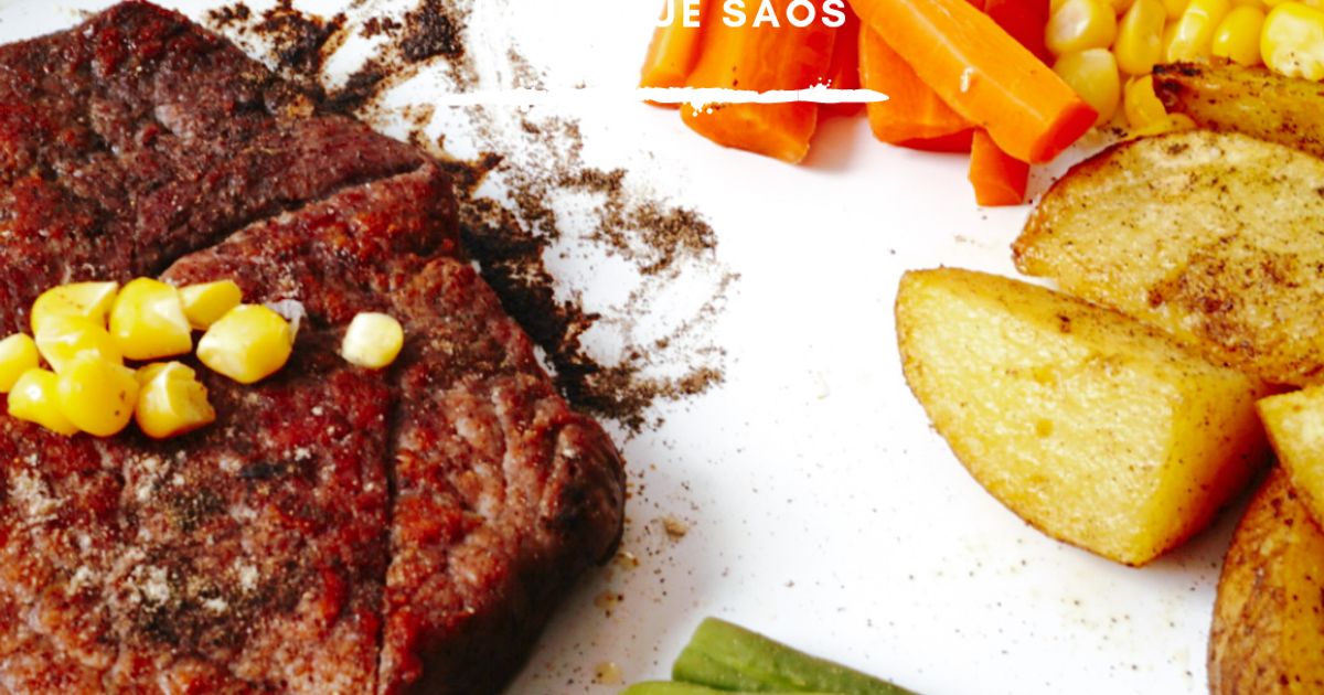 Resep Steak Wagyu With Potato Wedges And Barbeque Sous oleh sera bilkis ...