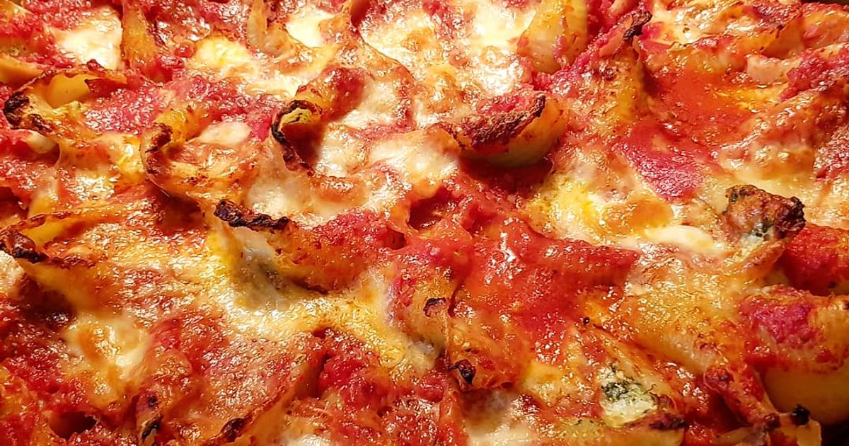 Stuffed Conchiglioni Recipe By Ricette Homemade Di Micky