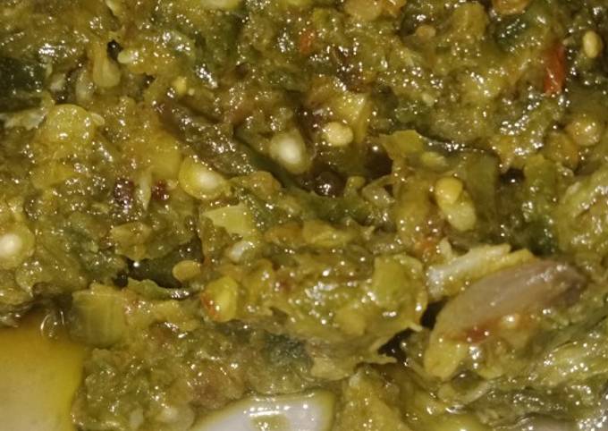 Resep Sambal cabe ijo simple oleh BundaNeo - Cookpad