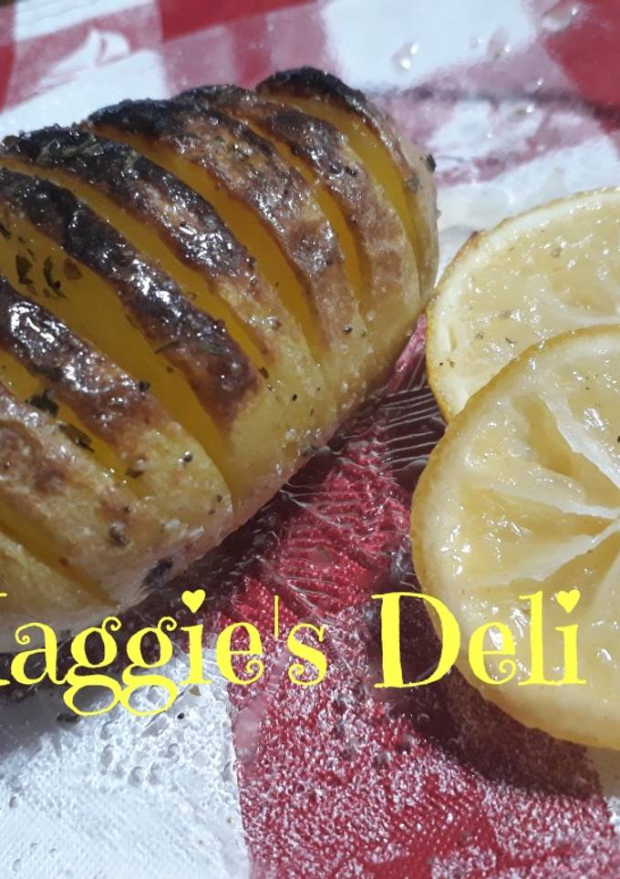 Papas al Limón Receta de Maggie- Cookpad