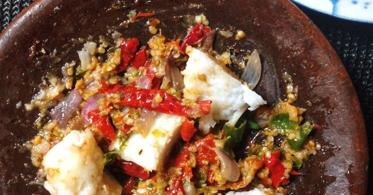 Resep Sambel Cabe Merah Ijo Kemiri Untuk Cocolan Ketupat oleh ...