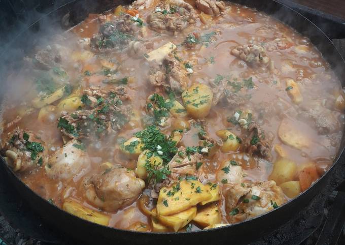 Pollo al disco Receta de Rocio Maffioly- Cookpad