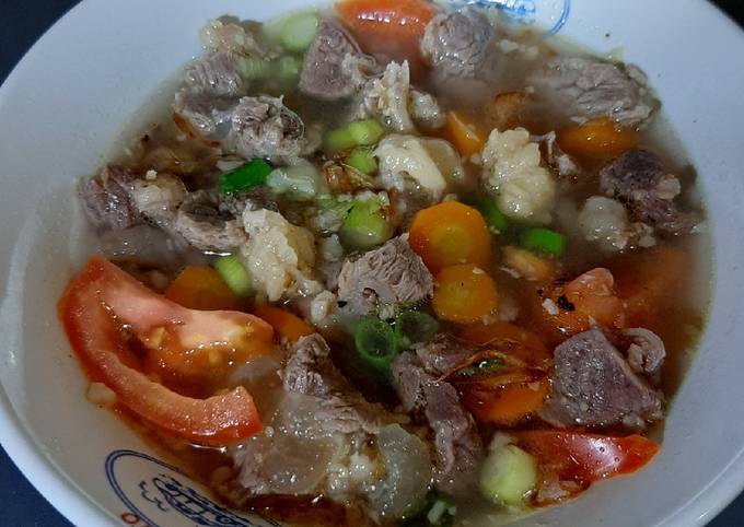 Resep Sop Sengkel oleh Lala Fauzi Hermawan - Cookpad