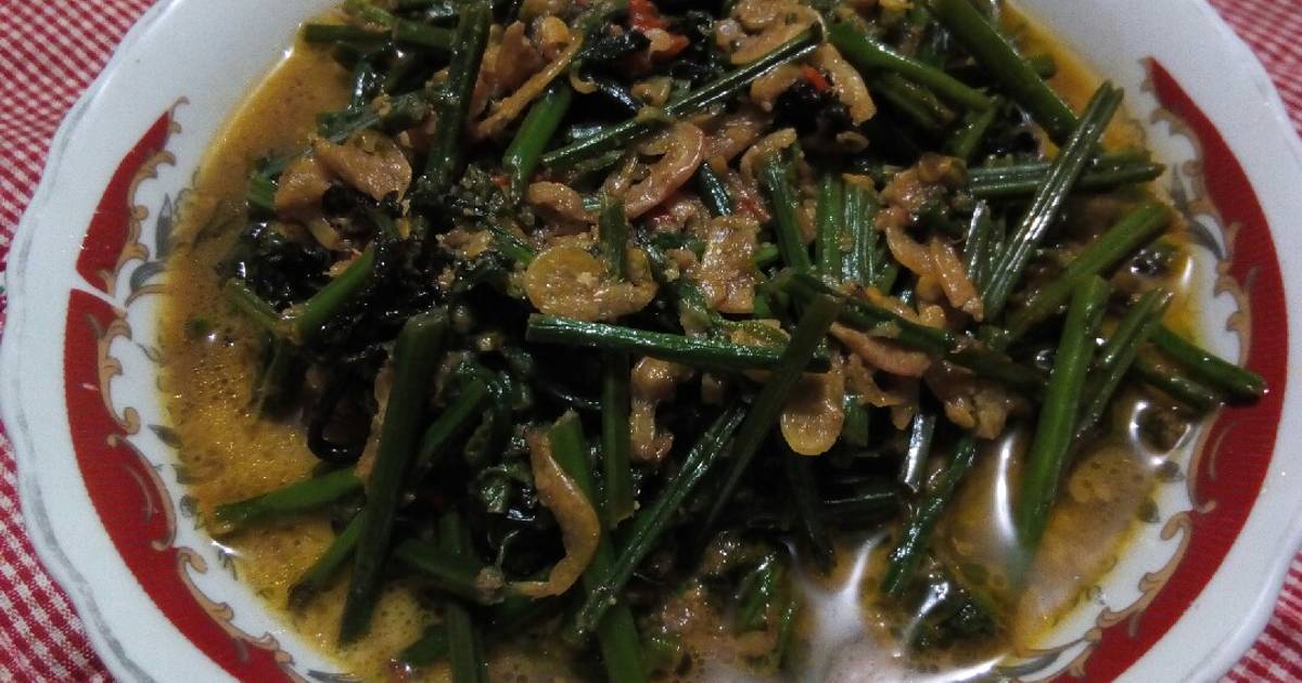 31 resep oseng pakis udang rebon enak dan mudah - Cookpad