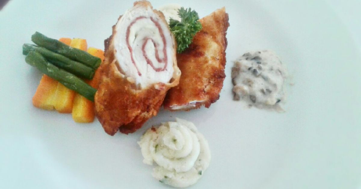 Resep Chicken Gordon Blue oleh Merlinda - Cookpad