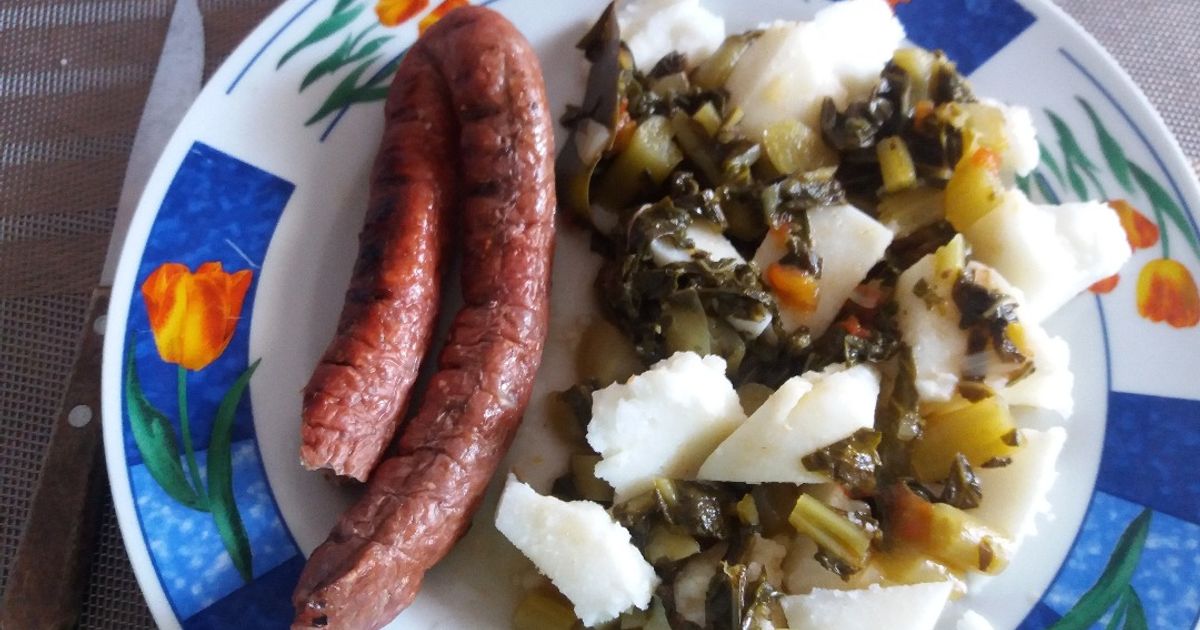 Xima Com Couve Refogada E Vorce Na Brasa Receita por Elisa Lunghi - Cookpad