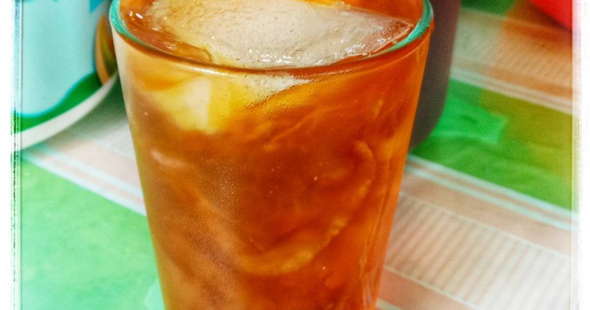 Resep Es Teh Jelly Golden Lemon oleh Aini mama 2N 2R - Cookpad