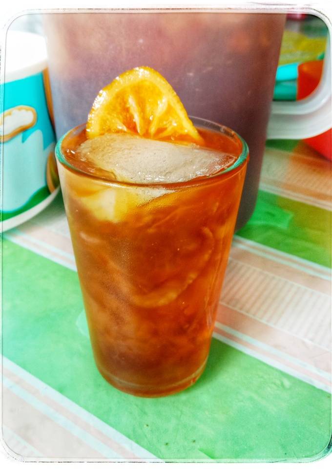 Resep Es Teh Jelly Golden Lemon oleh Aini mama 2N 2R - Cookpad