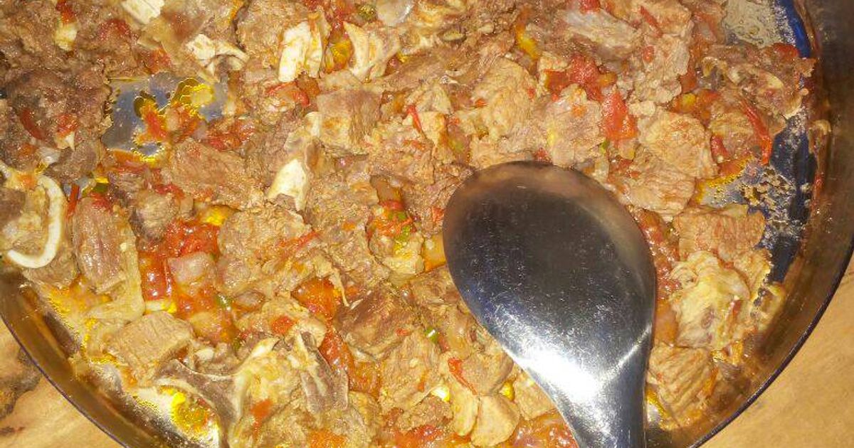 Wet Fried Beef Recipe by verona - Cookpad