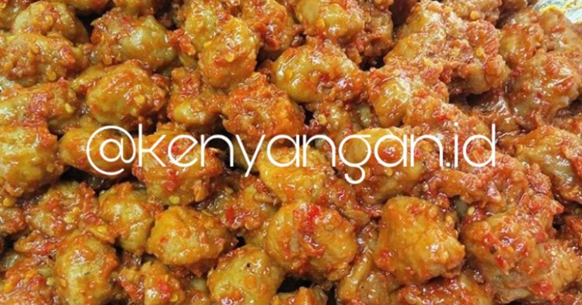 24 resep cilok pentol mercon enak dan mudah - Cookpad