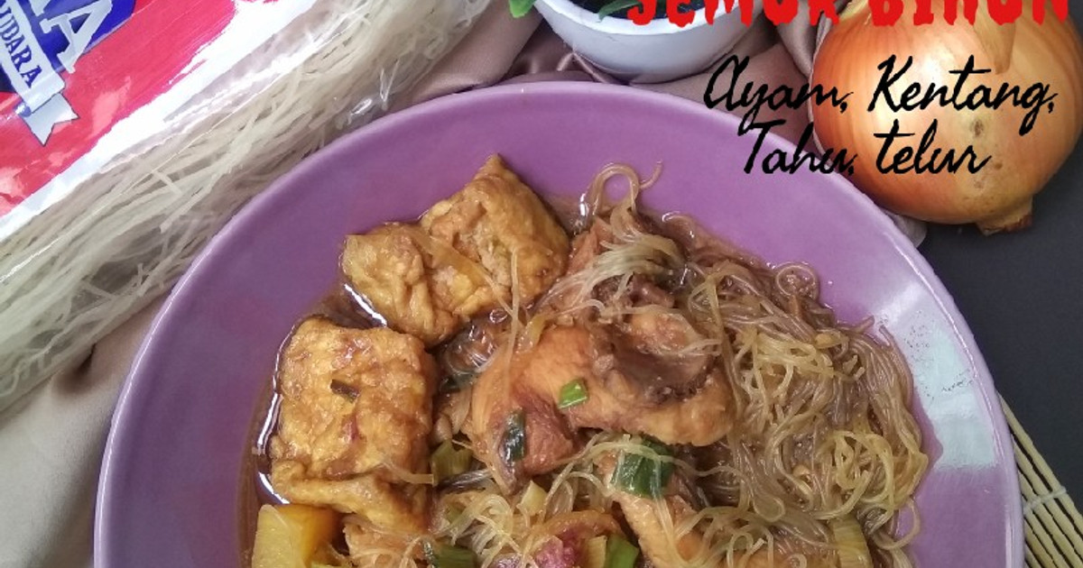 Resep Semur Bihun (Ayam, Kentang, Tahu, Telur) oleh DEWI SARASWATI ...