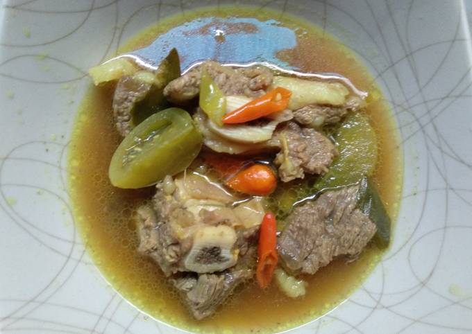 Resep Asem Asem Iga Sapi oleh Vici - Cookpad