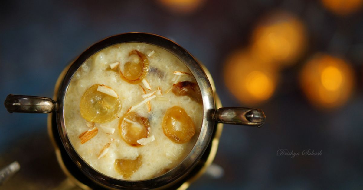 Green Grapes Kheer [ Haree Angoor Ki Kheer] Recipe by Drishya Subash ...